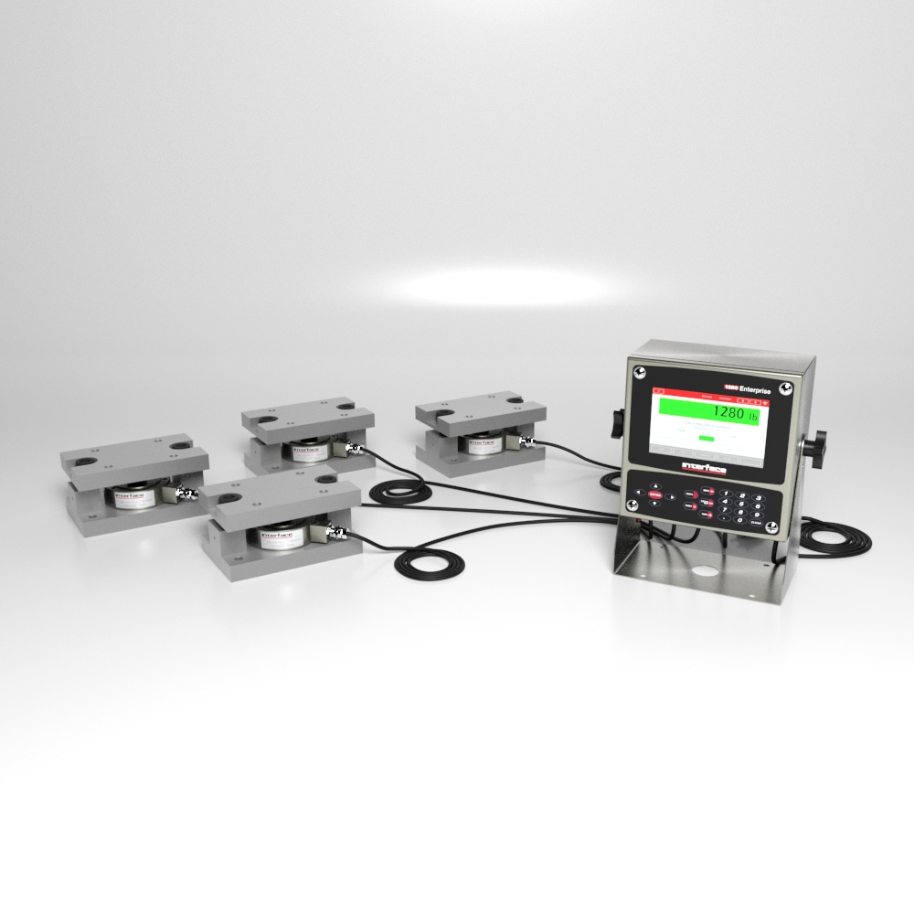 A4200 WeighCheck Load Cells and 1280 Programmable Weight Indicator and ...