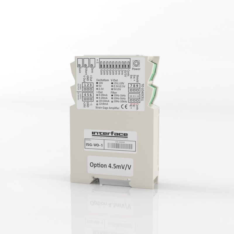 Interface Instrumentation ISG Isolated DIN Rail Mount Signal Conditioner