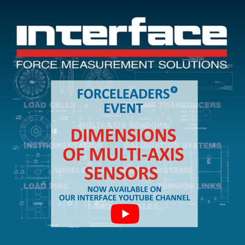 Dimensions of Multi-Axis Sensors Virtual Event Recap - Interface