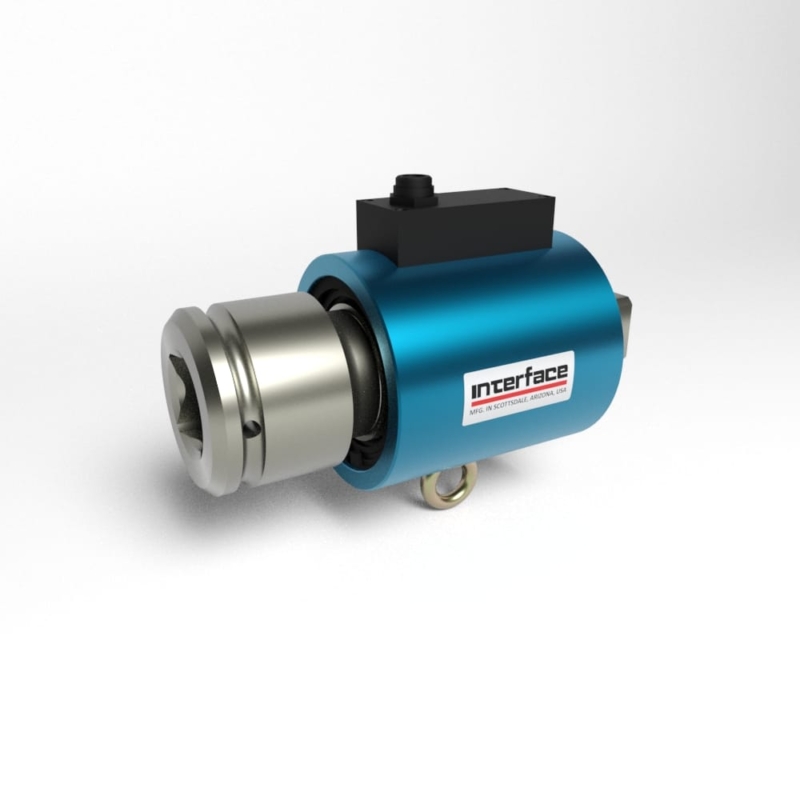 Interface T12 Square Drive Style Rotary Torque Transducer