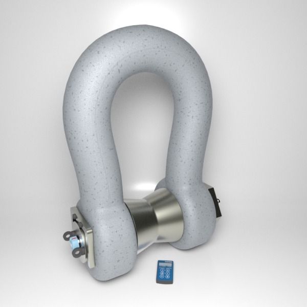 WTSSHK-B-HL Wireless Bow Load Shackle range of telemetry