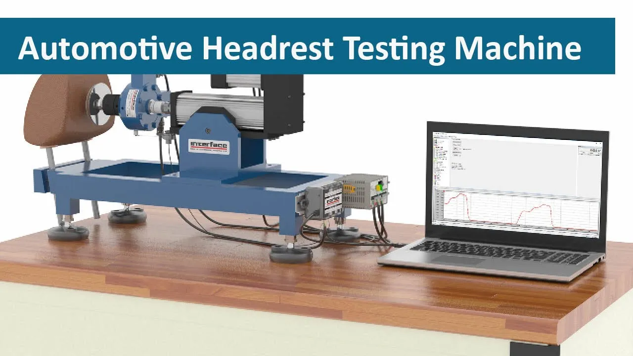 Automotive Head Rest Testing Application Note