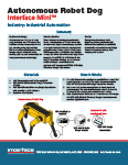Autonomous Robot Dog App Note - Interface