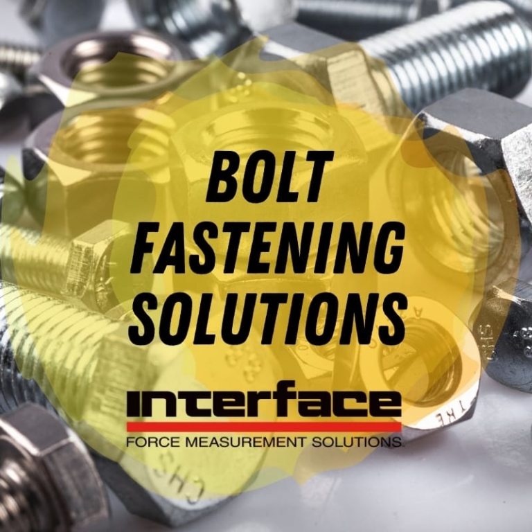Force Measurement Solutions for Bolt and Screw Fastening - Interface