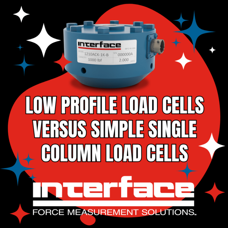 LowProfile Load Cells 101 - Interface
