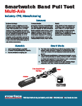 Smartwatch Band Pull Test App Note - Interface