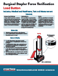 Surgical Stapler Force Verification App Note - Interface
