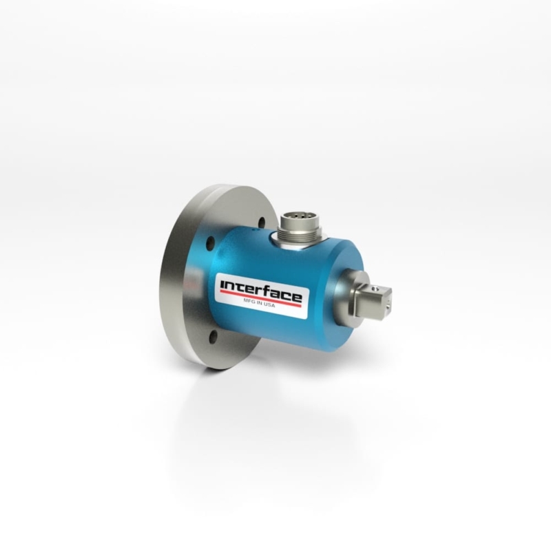 TS16 Male Square Drive to Flange Style Reaction Torque Transducer ...